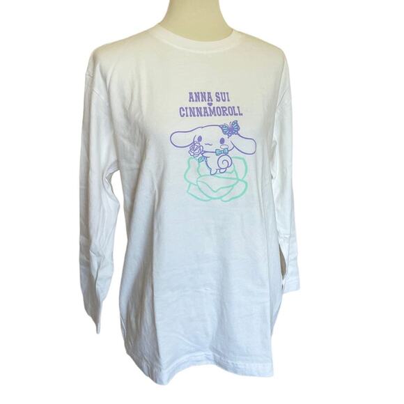 Anna Sui | Tops | Anna Sui X Sanrio Characters T Shirt Cinnamoroll ...